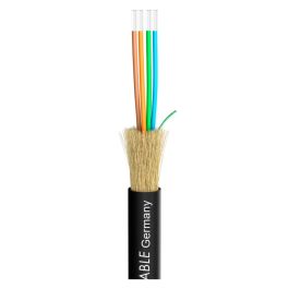 Sommer Cable Optical fiber SC-Octopus-G; 4 x 9/125 μm OS2; PUR-FRNC ;black